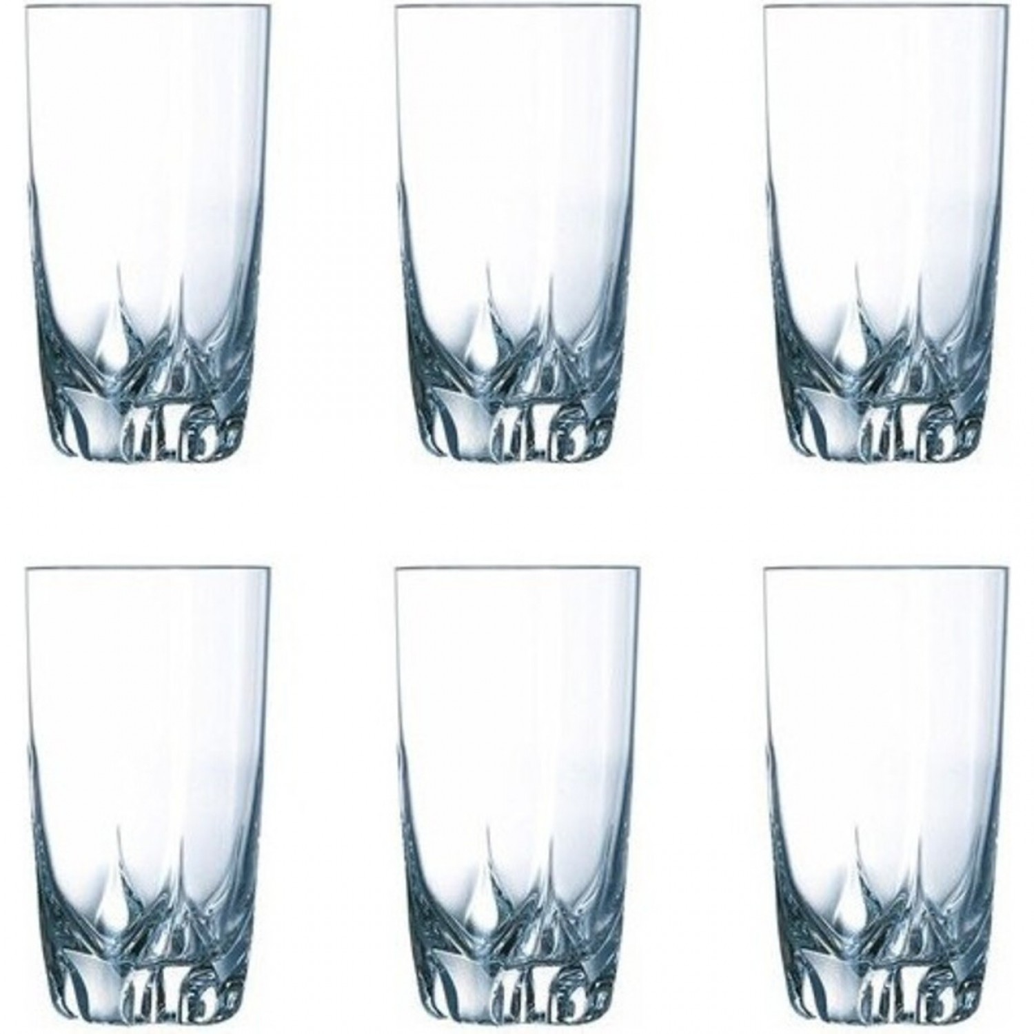 LUMINARC LISBONNE высокие 330 мл, 6 шт V0402. Купить Наборы на Официальном Сайте LUMINARC в России.